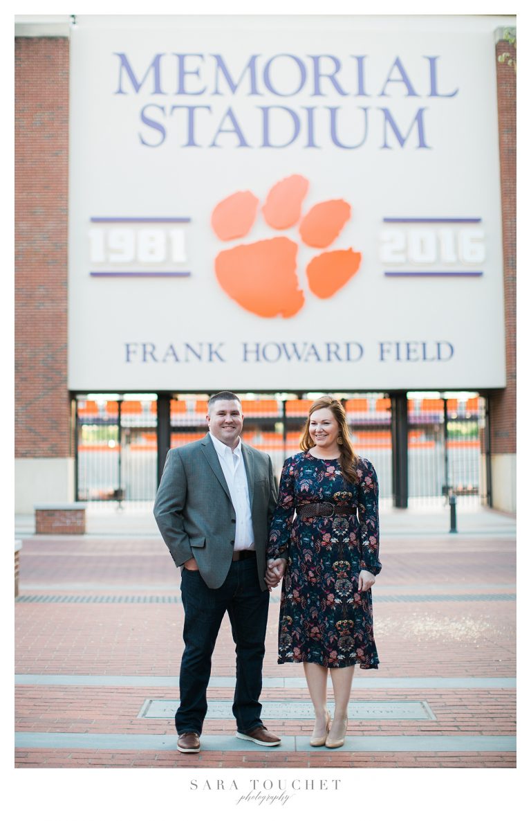 Clemson University Engagement Session | Brett + Meredith ...